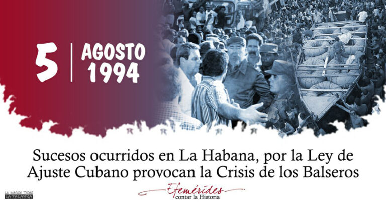 Recuerda Cuba valentía de Fidel ante disturbios del 5 de agosto de 1994 ...